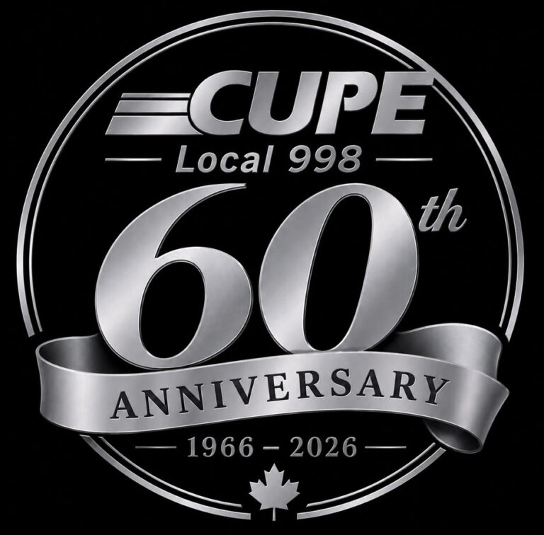 CUPE 998 Celebrates 60 years - CUPE 998